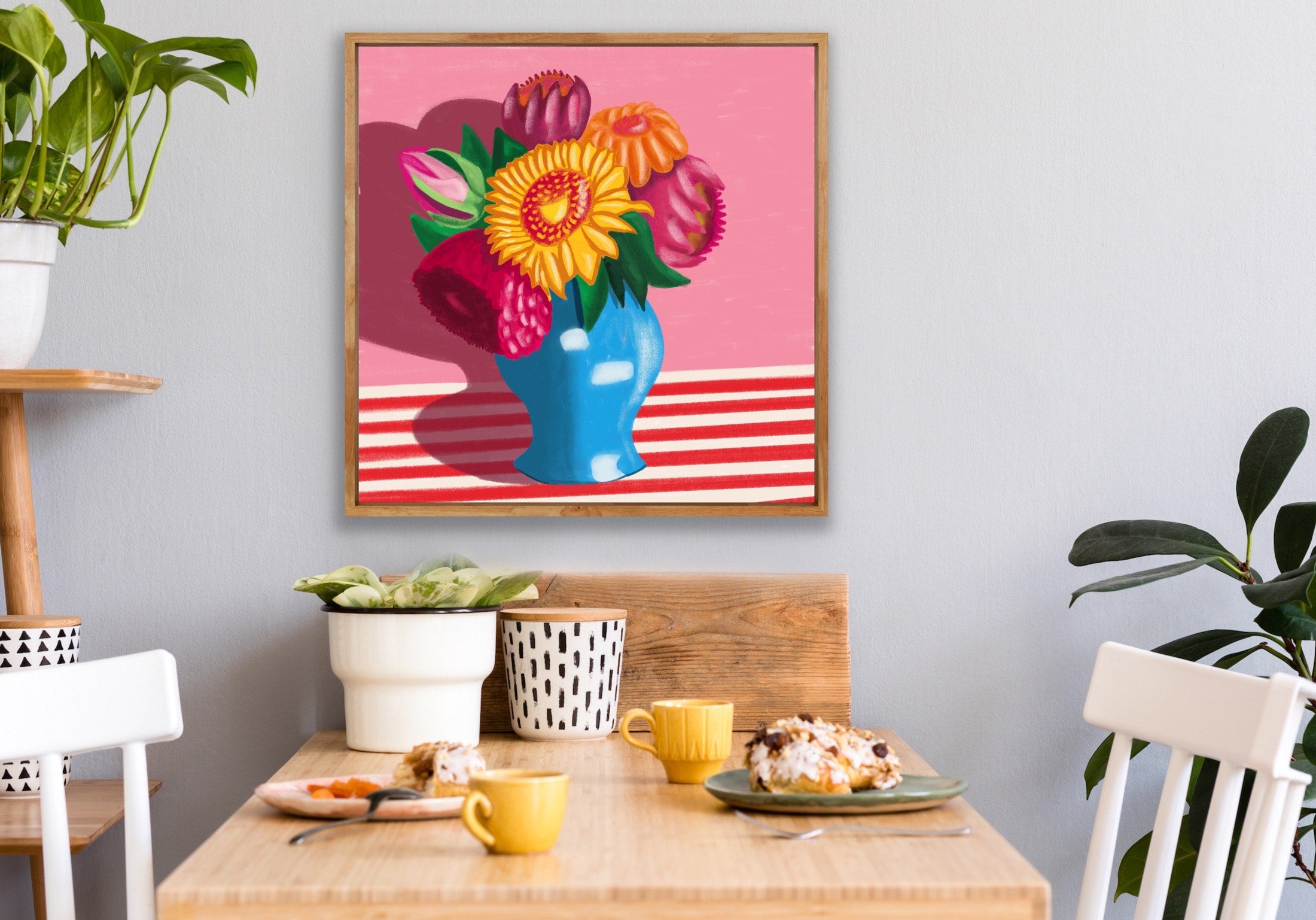 Morning Stripes - Wall Art – Elise Gow Designs